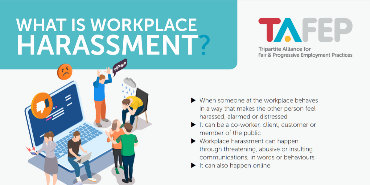 Workplace Harassment infographic