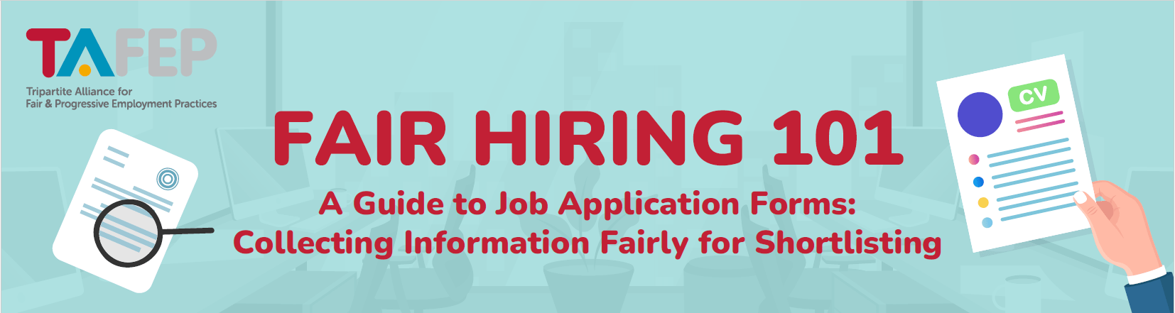 Resources on Fair & Progressive Employment Practices | TAFEP