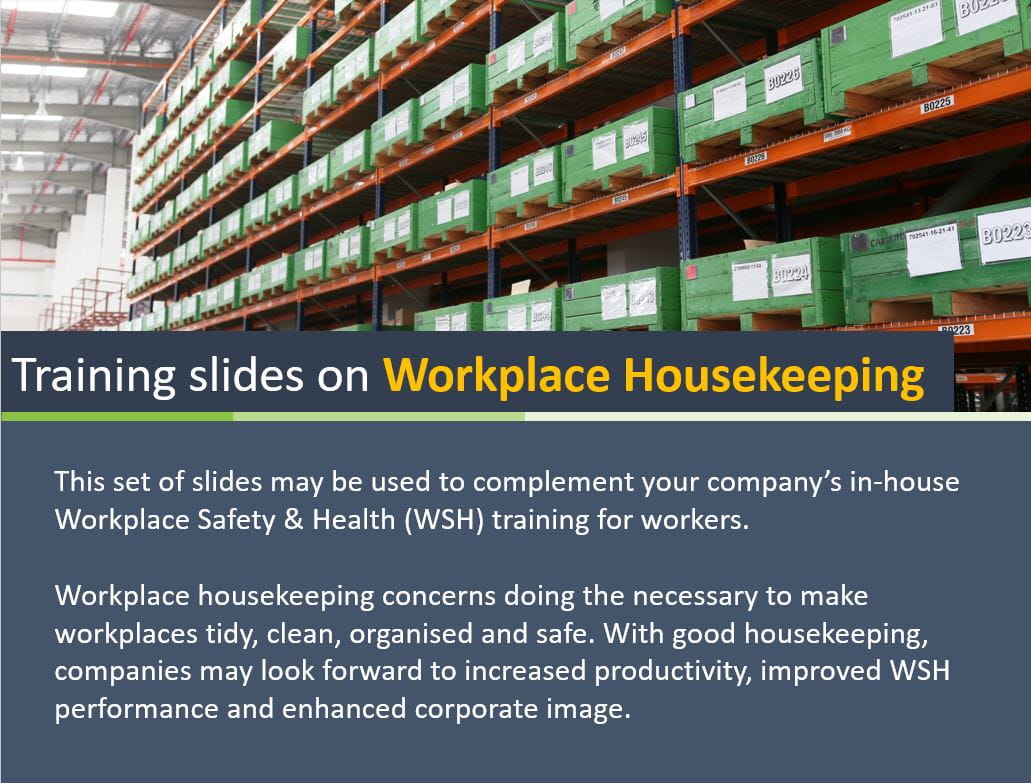 Workplace Housekeeping