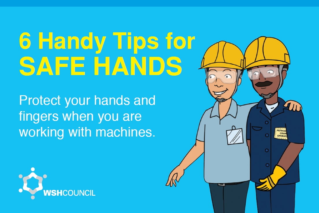 Safe Hands Tips Card for Workers