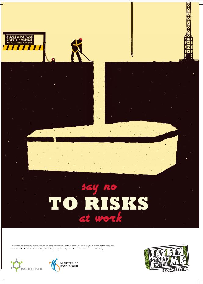 Say No to Risks at Work (coffin)