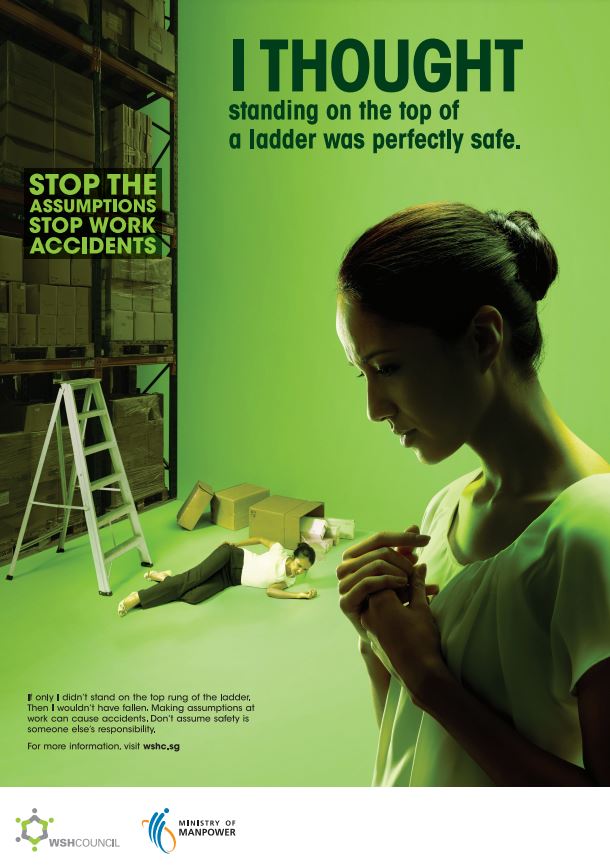 Stop The Assumptions, Stop Work Accidents (Ladder Safety)