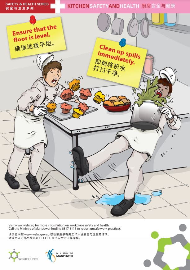 Slips, Trips and Falls (English and Mandarin)