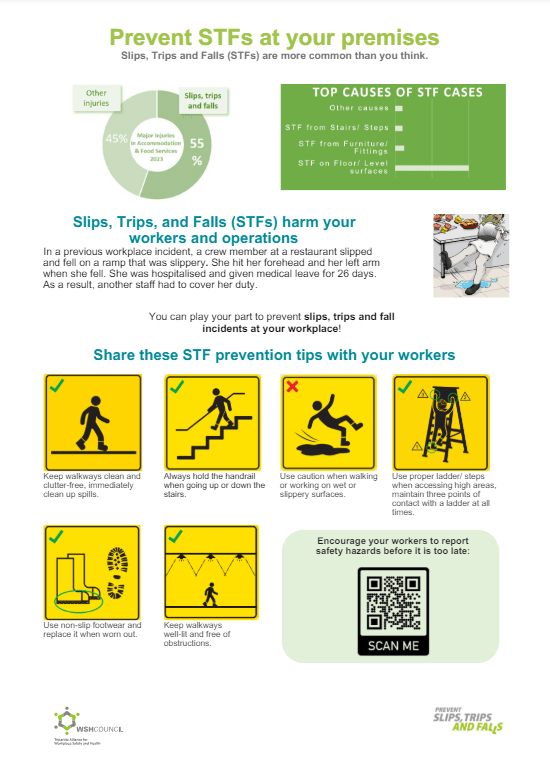 Prevent Slips, Trips and Falls at your Premises
