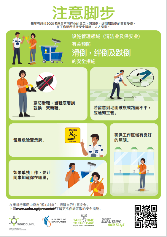 STF Infographics for Facilities Management Sector Chinese