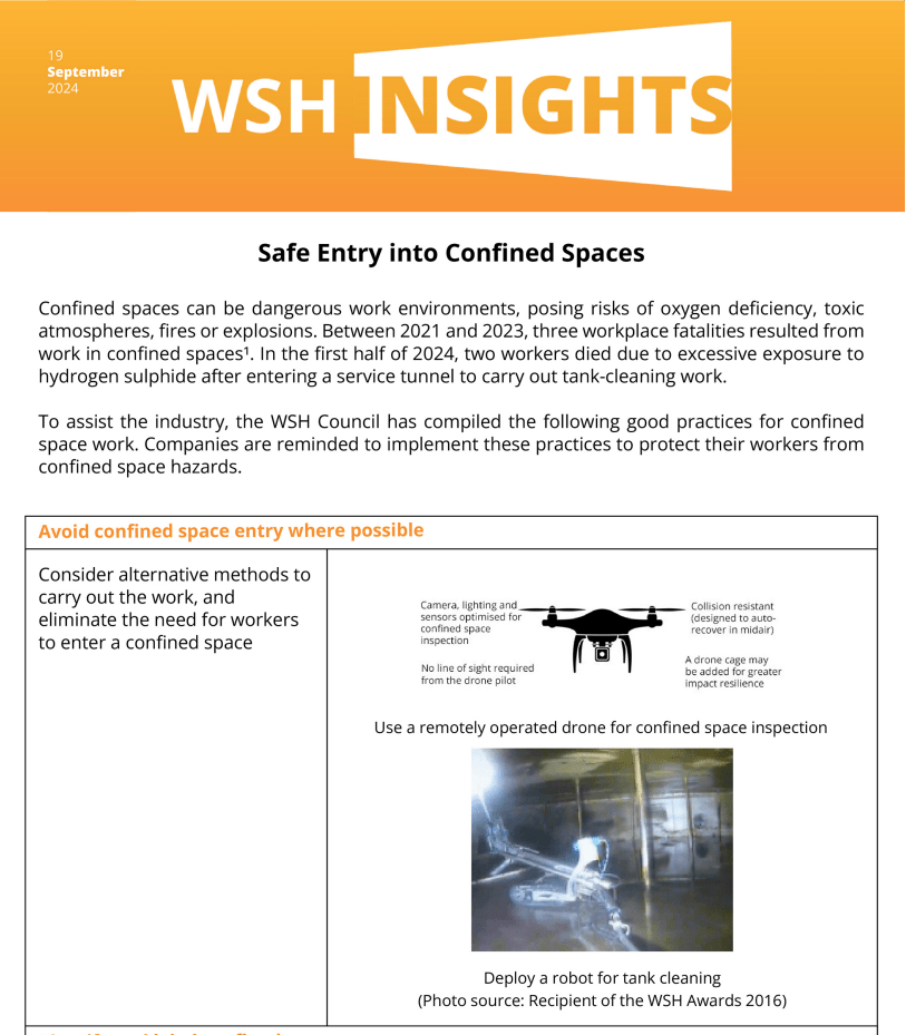 WSH Insights 19 September 2024 Safe Entry into Confined Spaces