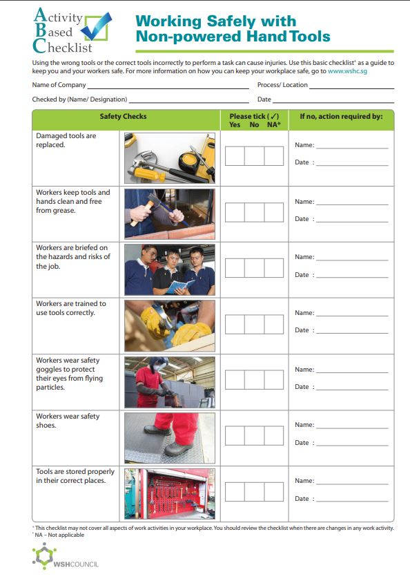 Checklist Hand Tools - vrogue.co Checklist Hand Tools - vrogue.co